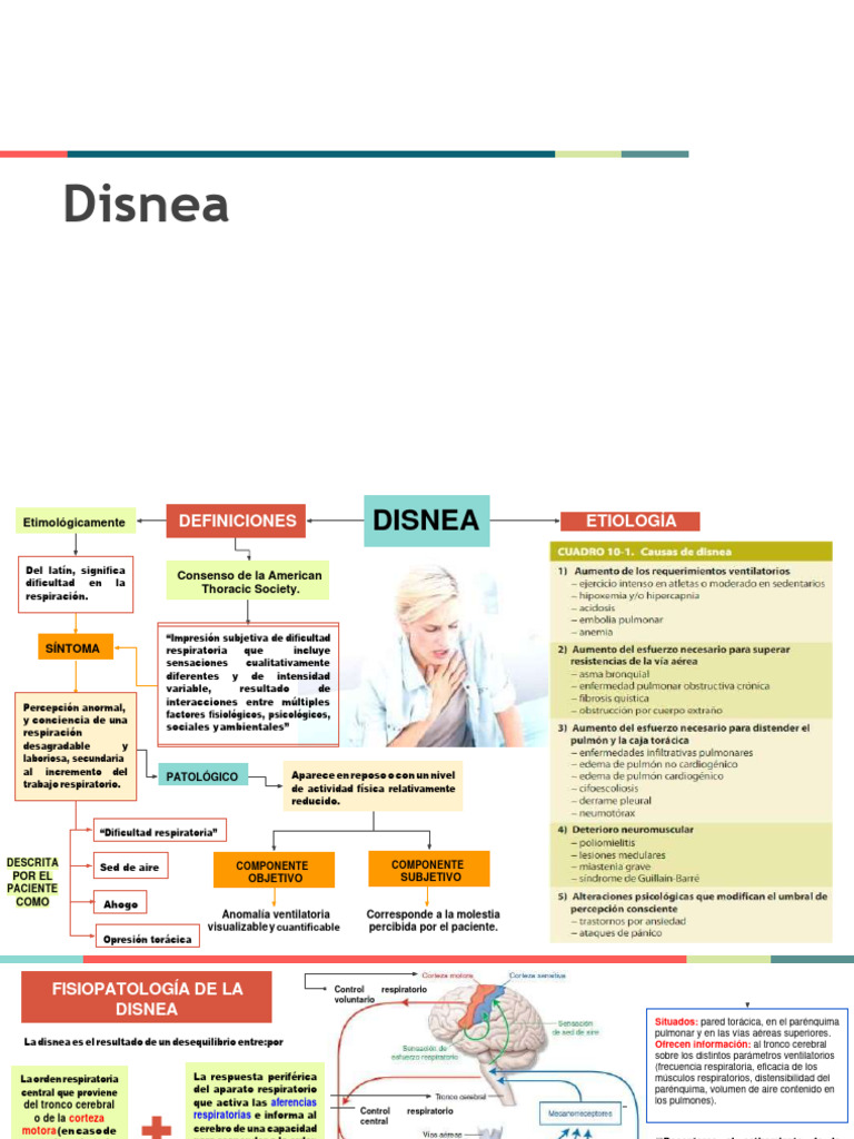 Comprendiendo la Disnea: Causas y Síntomas | PDF | Sistema respiratorio ...