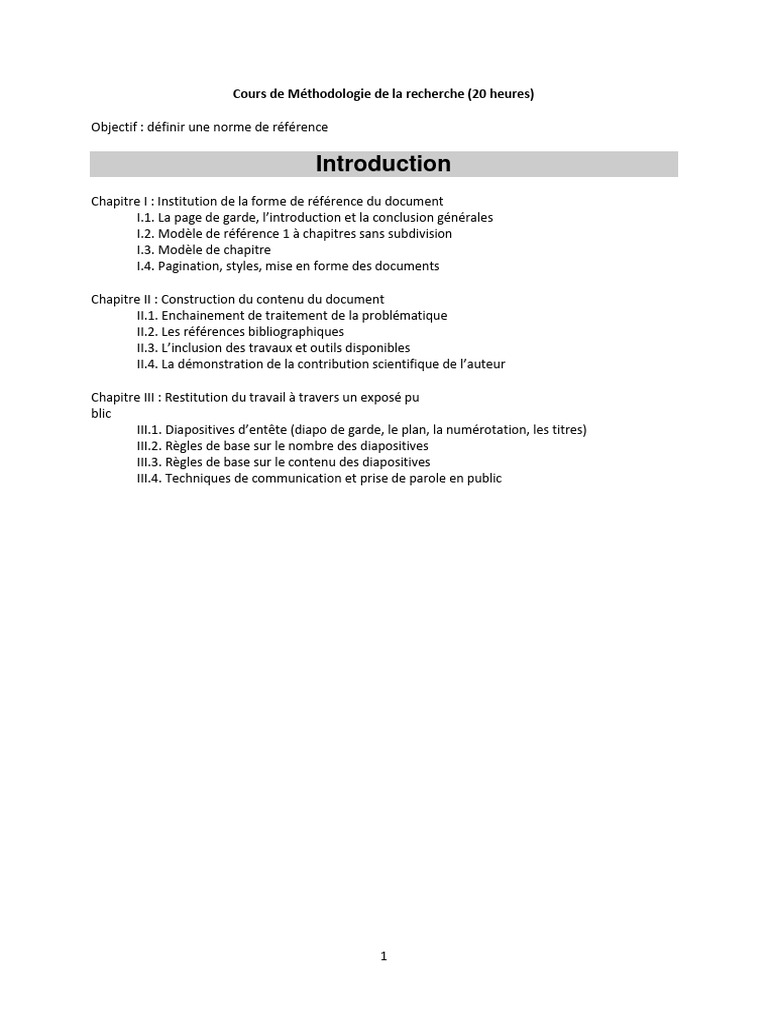 LICENCES - Méthodologie | PDF