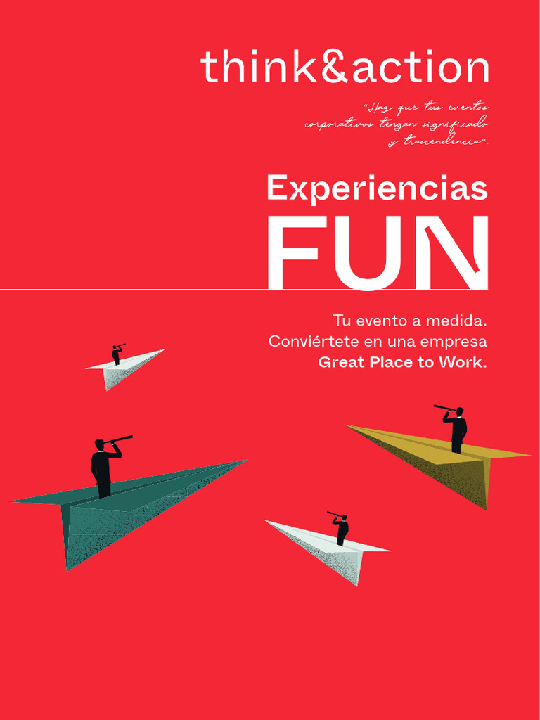 Think&action: Experiencias FUN (Tu Evento A Medida) | PDF | Pensamiento ...