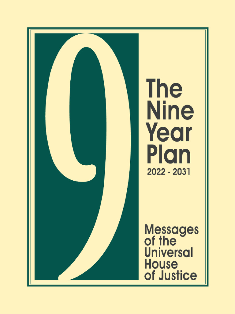 Nine Year Plan: 2022-2031 Overview | PDF | Bahá'í Faith