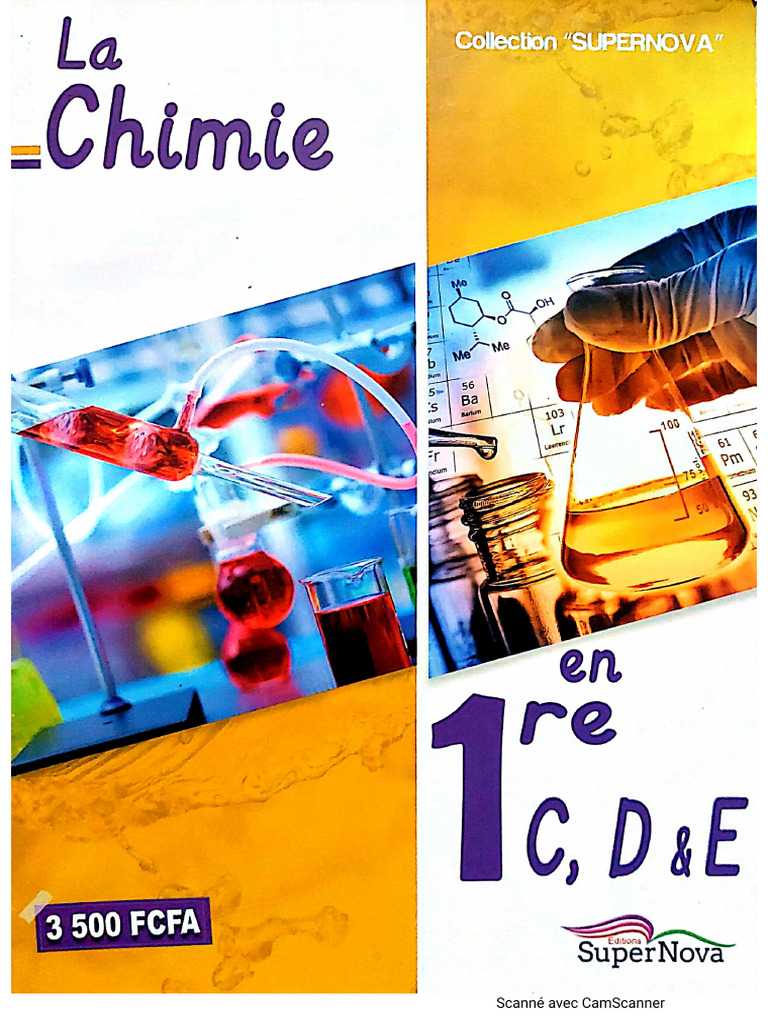 Supernova Chimie 1ere D | PDF