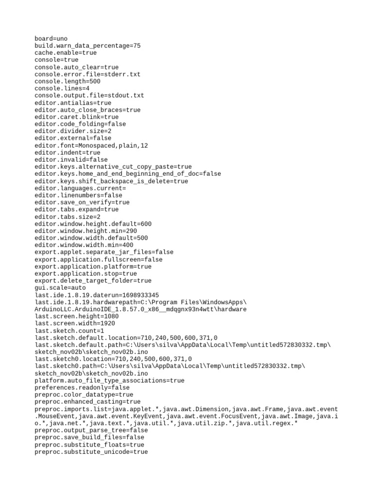 Preferences Pdf Software Operating System Families