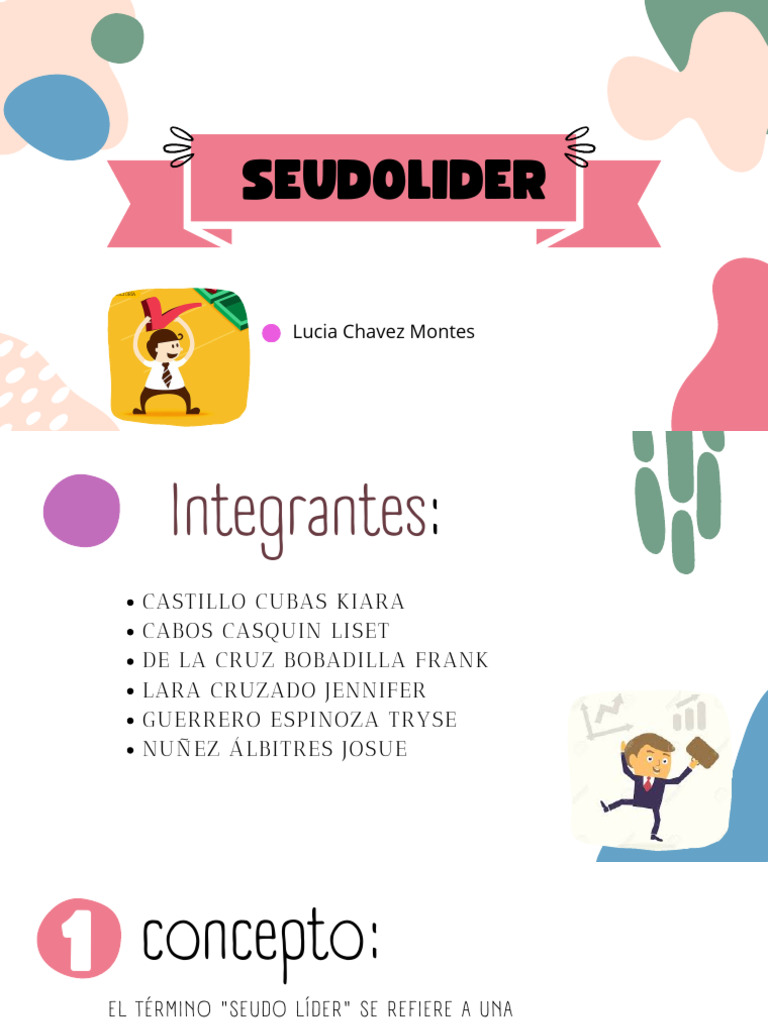Características del Seudo Líder | PDF | Liderazgo | Psicología Social