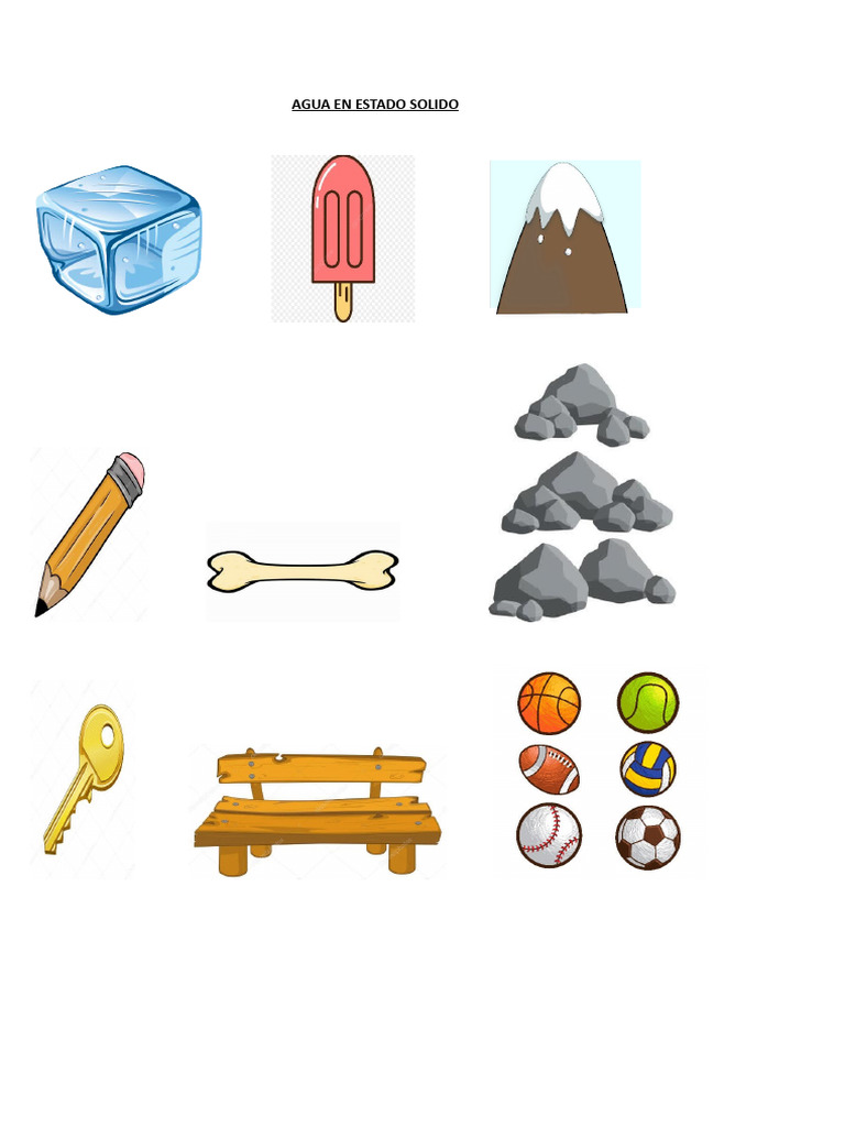 ESTADO SOLIDO DEL AGUA | PDF