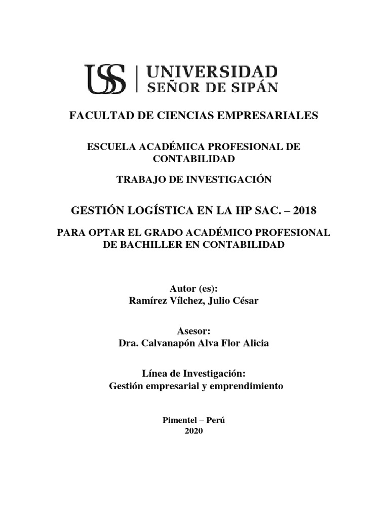 Calvanapón Alva Flor Alicia | PDF | Negocios