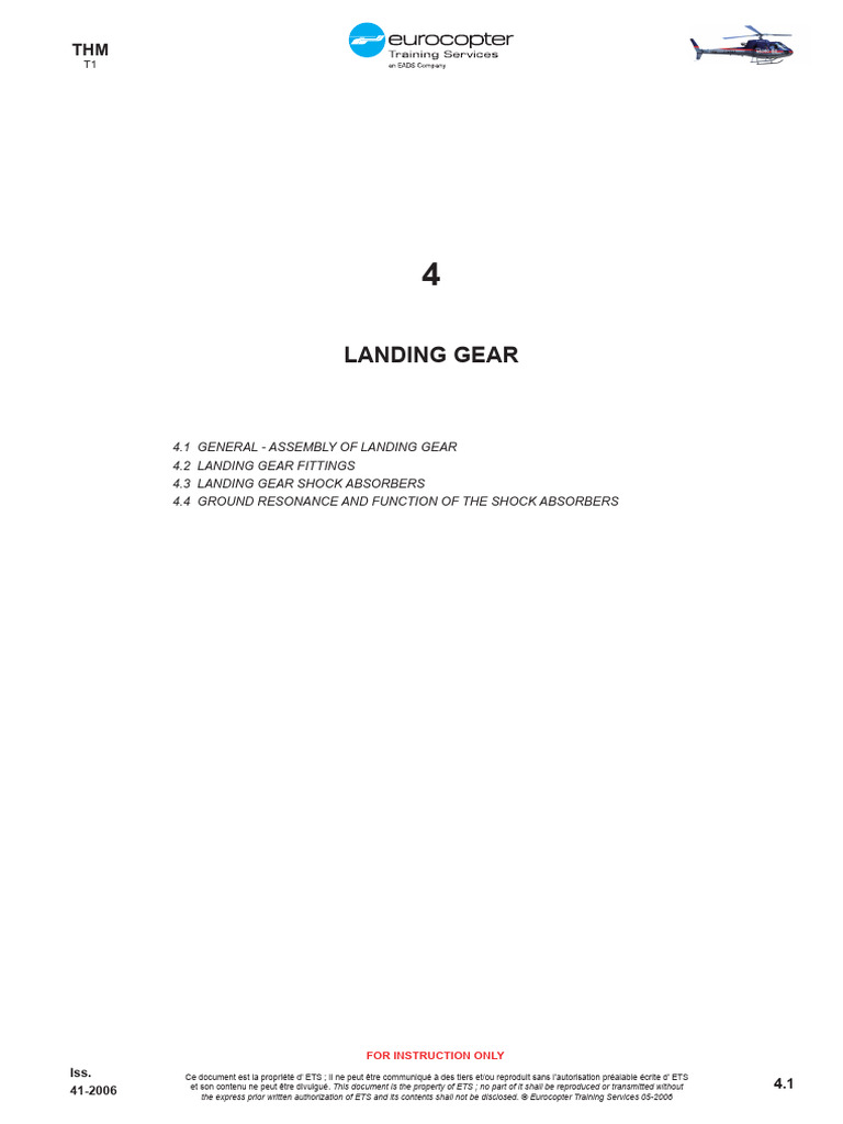 04 - Landing Gear | PDF