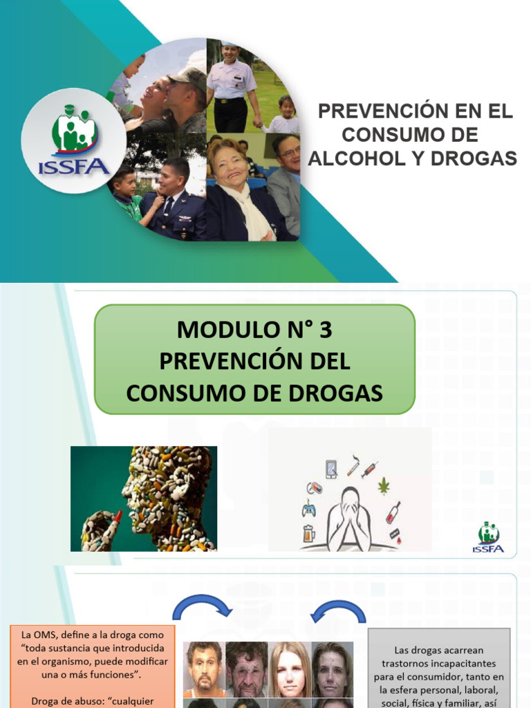 Modulo n.° 3 | PDF | La dependencia de sustancias | Drogas