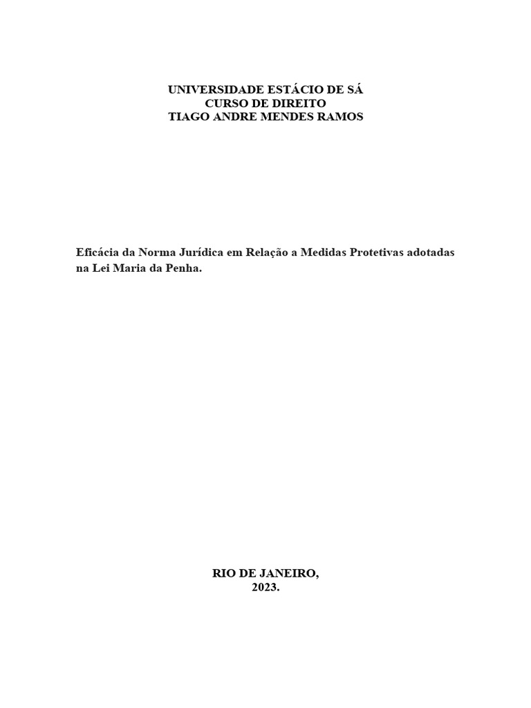 Trabalho - de - TCC - Parte Modelo COMPLETO - PDF 2 | PDF