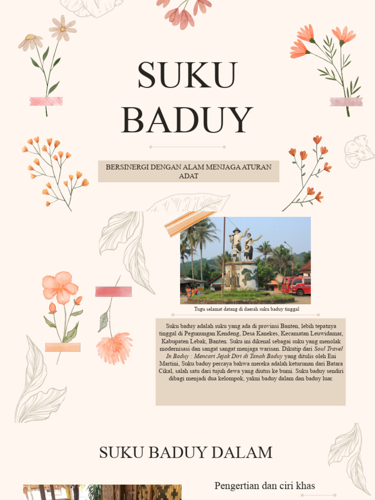 Suku Baduy Tugas PKN | PDF