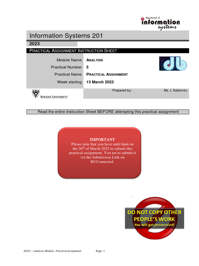 Pract 5 - Instruction Document | PDF