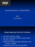 Jenis-Jenis Sapi di Indonesia | PDF