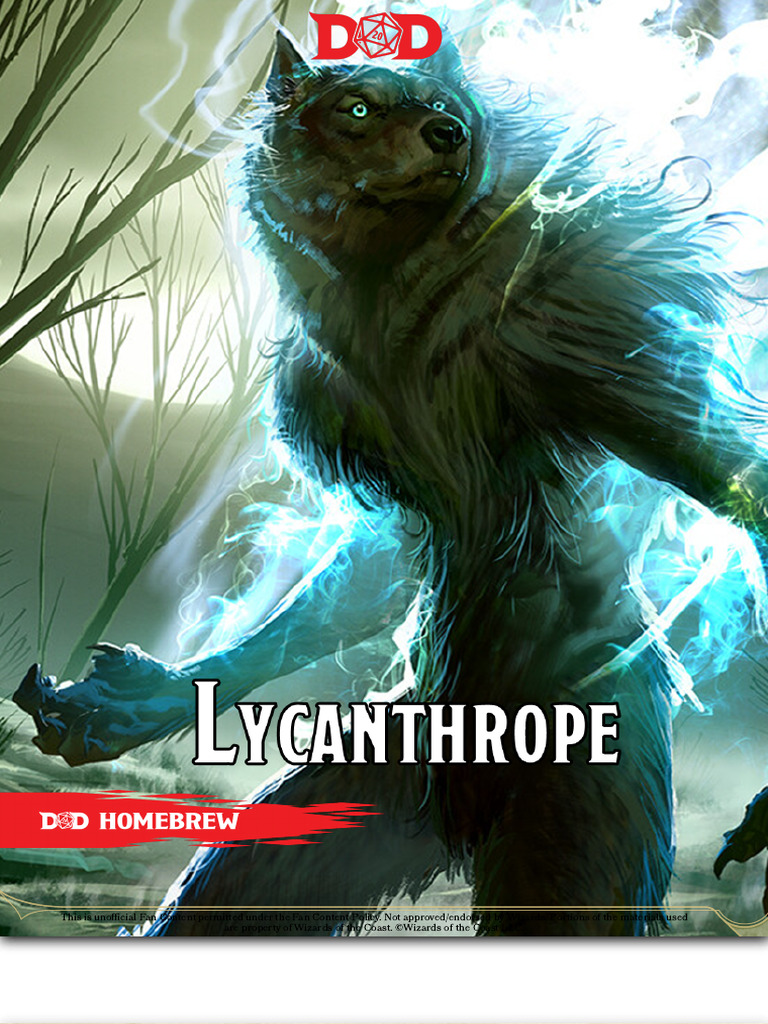 Lycanthrope Class Features Guide | PDF