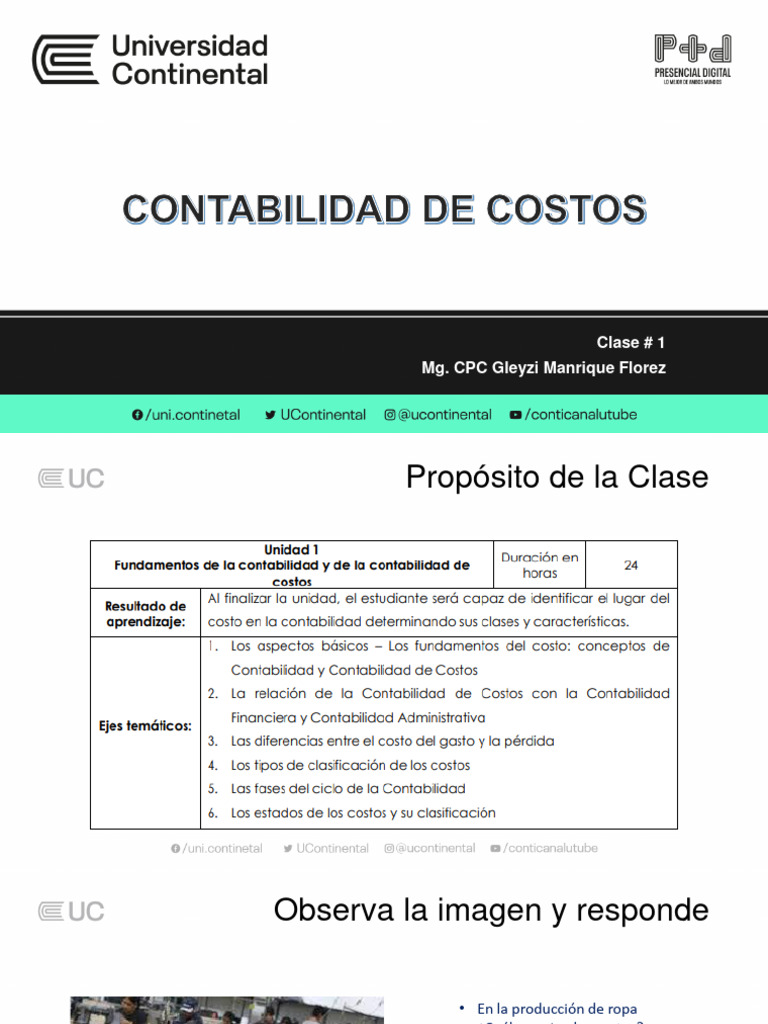 Contabilidad de Costos - Avance | PDF | Contabilidad | Costo
