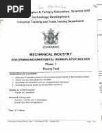 Boilermaker Practice Exam | PDF | Pipe (Fluid Conveyance) | Crane (Machine)