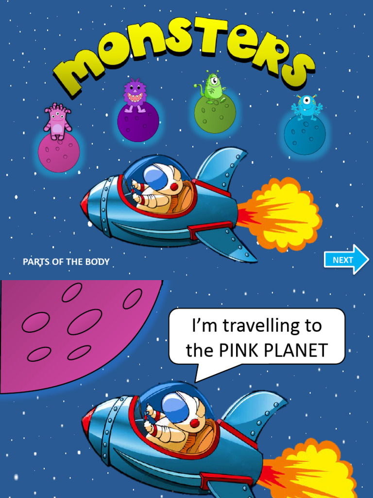 Parts of The Body - Monsters | PDF | Hand | Foot