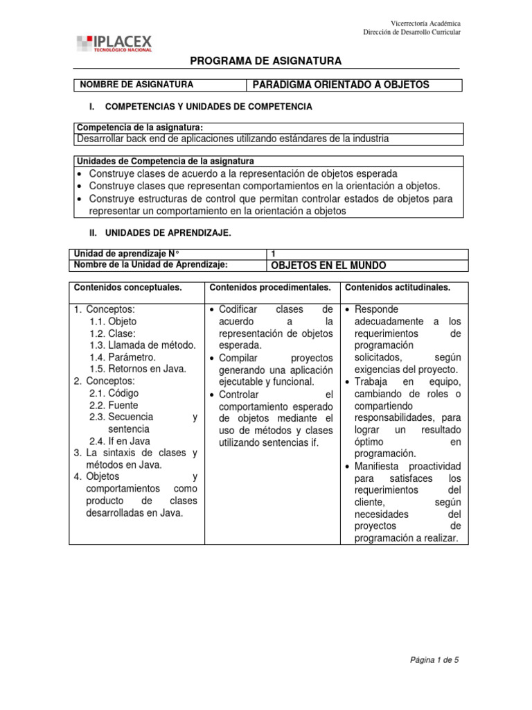 Poo1008 Prog | PDF | Java (lenguaje de programación) | Aprendizaje Poo1008 Prog | PDF | Java (lenguaje de programación) | Aprendizaje