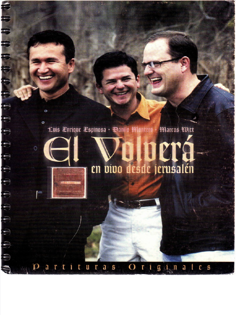 Partitura El Volvera de Marcos Witt | PDF