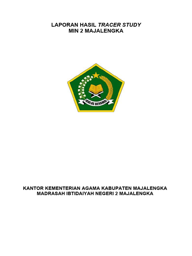 Laporan Hasil Tracer Study | PDF