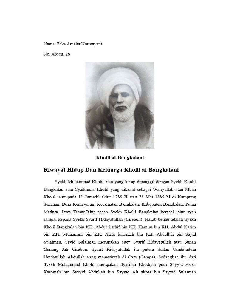 PAI Mbah Kholil | PDF