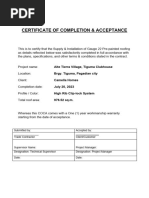 Notice of Inspection Template | PDF