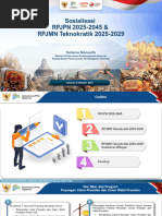 Ringkasan RPJMN Tahun 2025-2029 | PDF