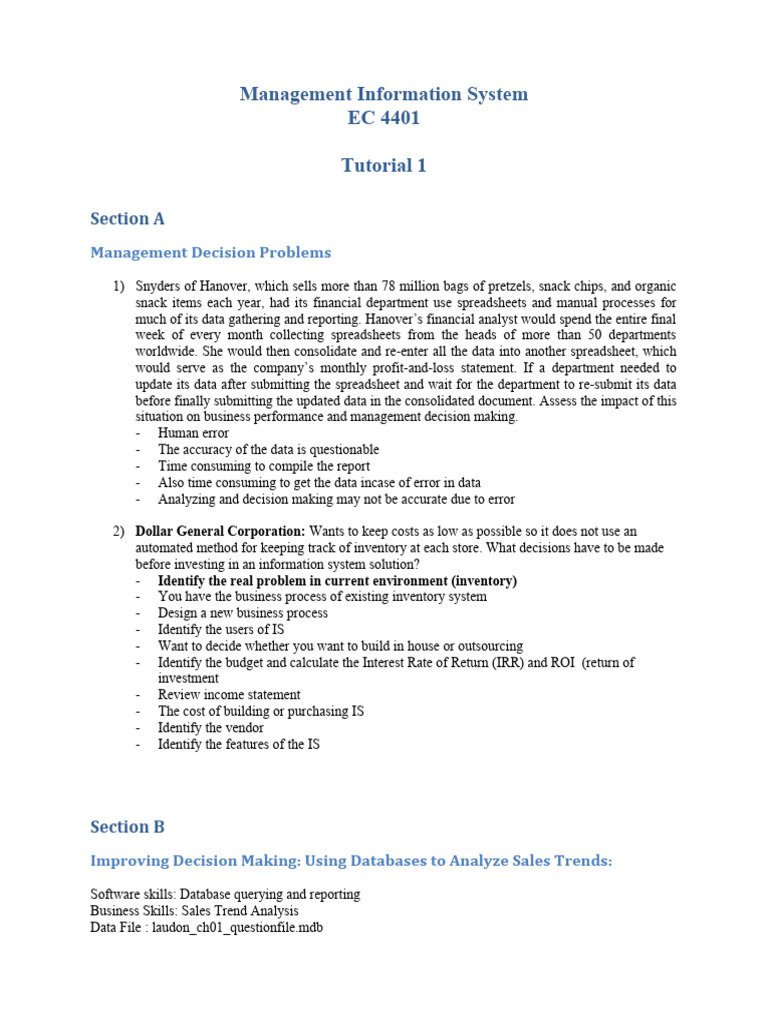 Tutorial 1 - Answer | Download Free PDF | Personal Computers | Desktop Computer