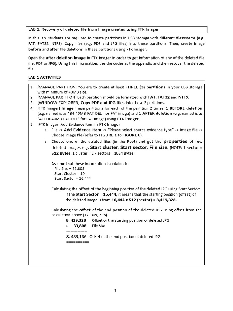 Lab6onmbrv1 2 | PDF | Computer File | Ibm Pc Compatibles