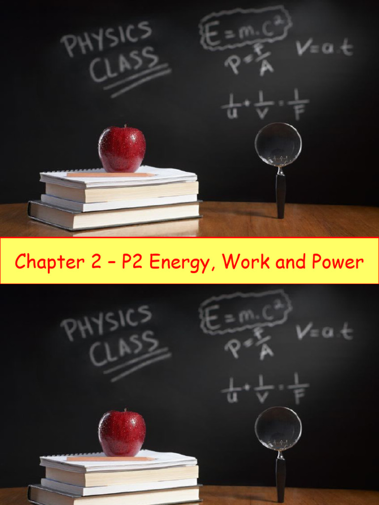 Chapter-2-P2.01 Energy Stores, Transfers and Conservation | PDF | Kinetic Energy | Physical Sciences