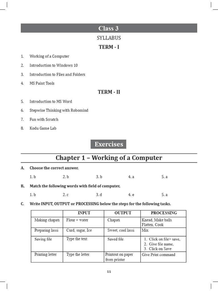 Class 3 4 Key | PDF | Icon (Computing) | Computer File