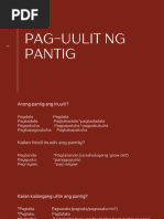 Ang Mga Pantig | PDF