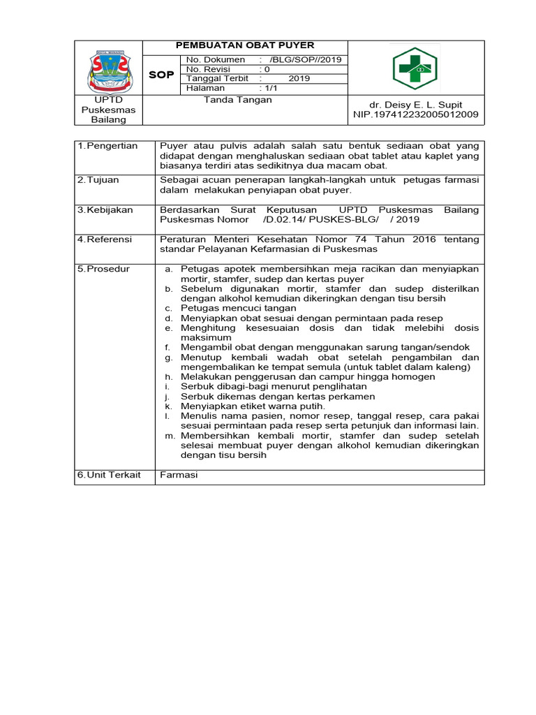 8.2.2.4 A PEMBUATAN OBAT PUYER | PDF