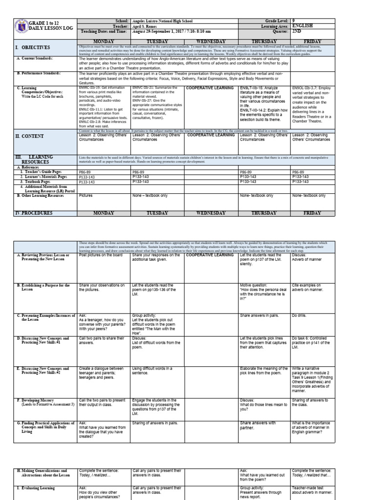 2ND QUARTER Aug 29-Sept 1 | PDF