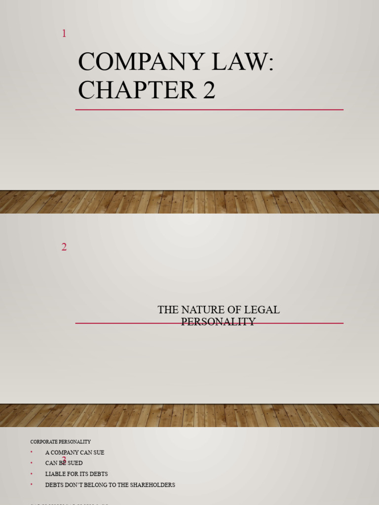 Company Law | PDF | United Kingdom Insolvency Law | Piercing The ...