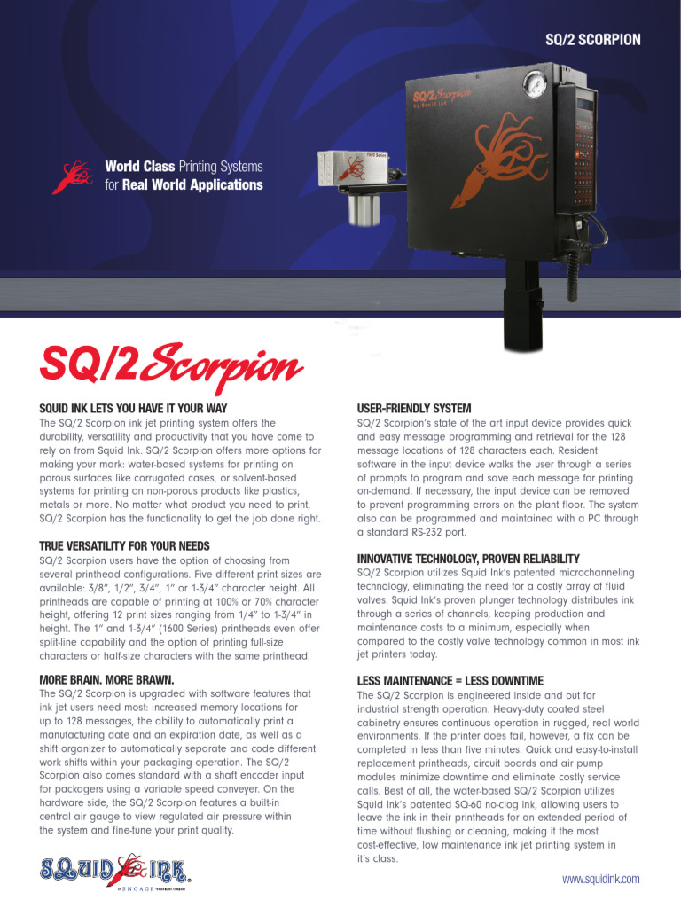 SQ 2 Scorpion | PDF