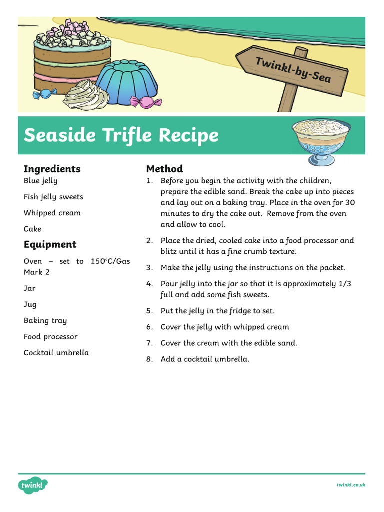 Seaside Trifle Recipe | PDF