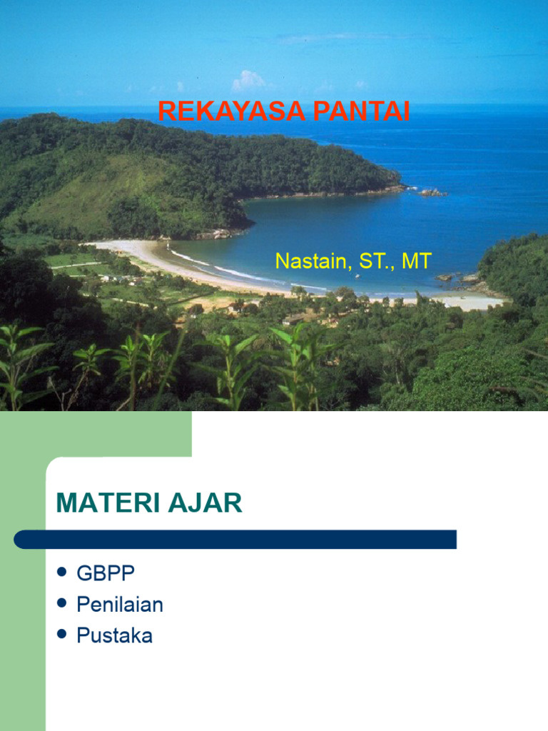 Rekayasa Pantai | PDF