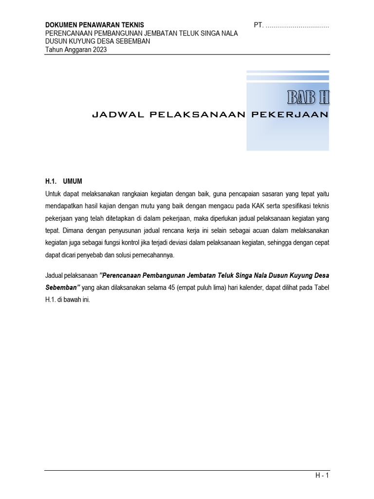 Kak Jembatan 5 | PDF