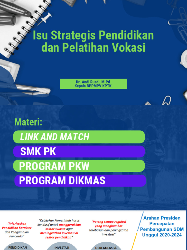 Isu Pendidikan Vokasi | PDF