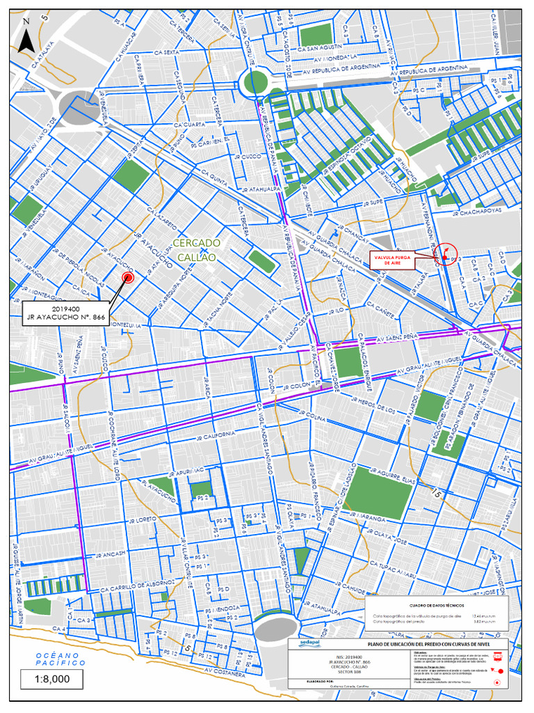 Cercado Callao: JRA YA CU CH O | PDF