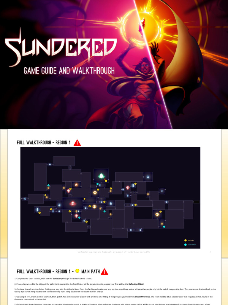 Sundered Walkthrough | PDF