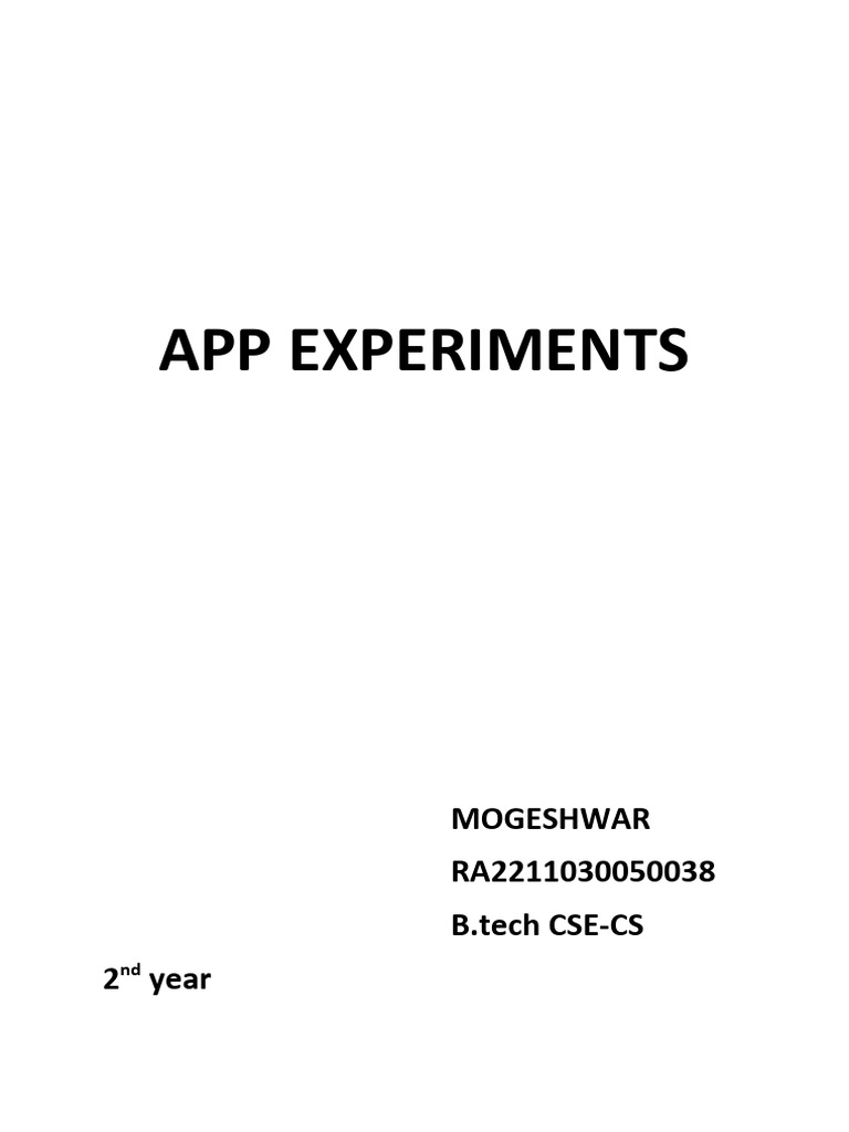 App Assignment 2023 | PDF | Network Socket | Computer Engineering App Assignment 2023 | PDF | Network Socket | Computer Engineering