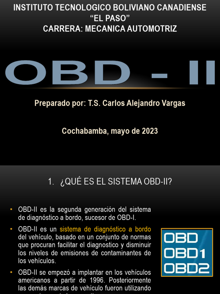 Obd Ii | PDF