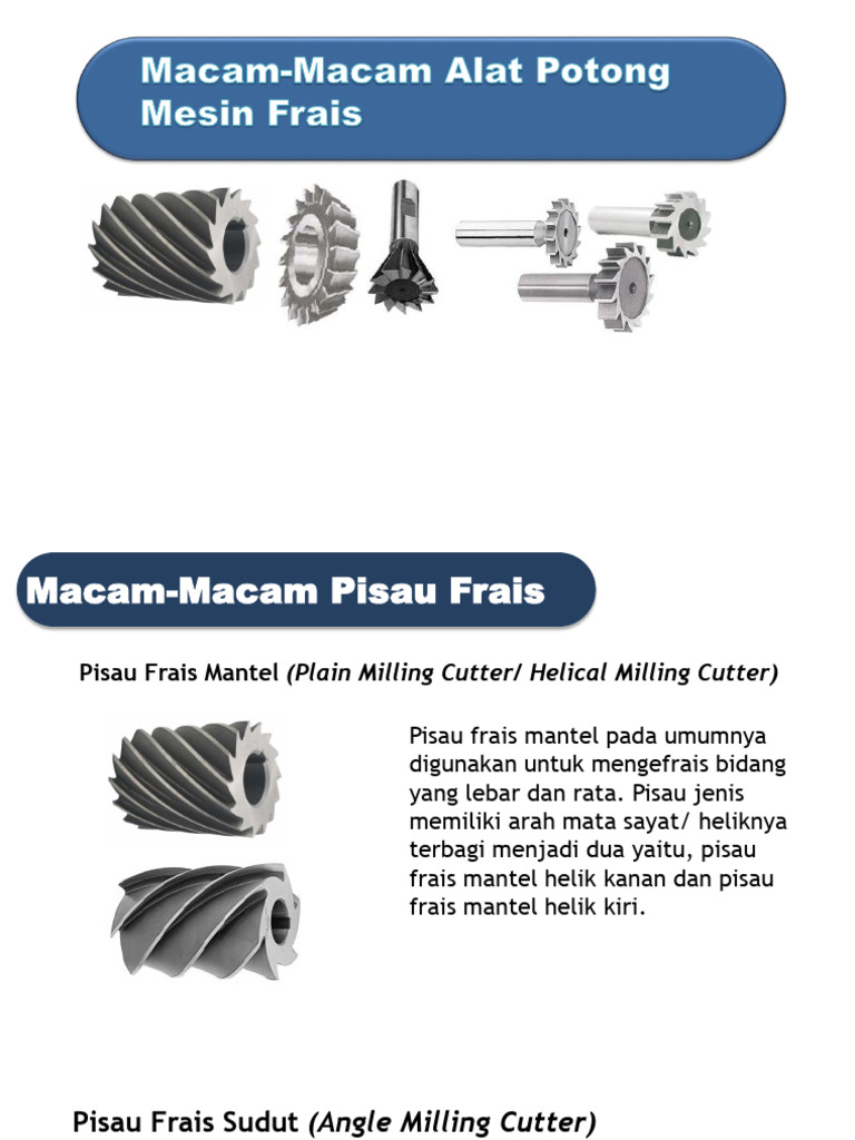 Macam-Macam Alat Potong | PDF