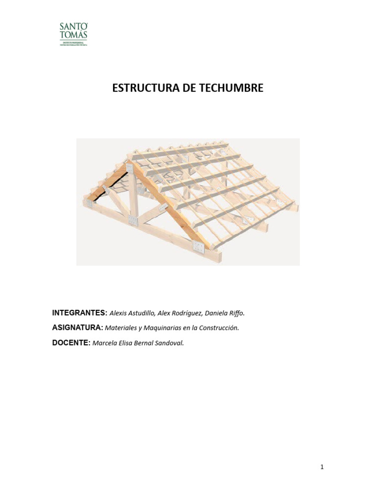 Estructura de Techumbre | PDF Estructura de Techumbre | PDF
