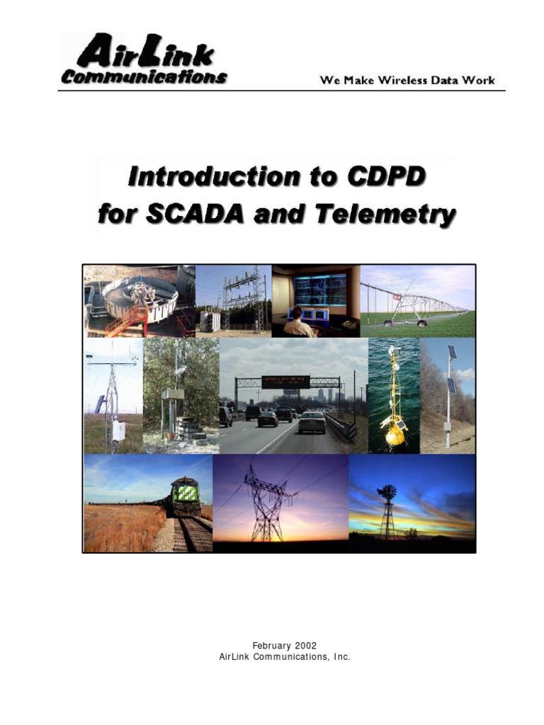 Scada - Intro To CDPD | PDF | Computer Network | Scada