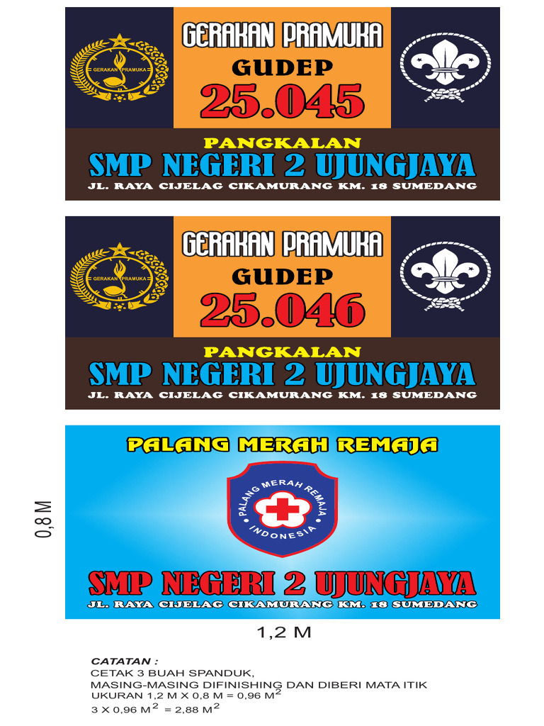 Spanduk Pramuka Cetak | PDF