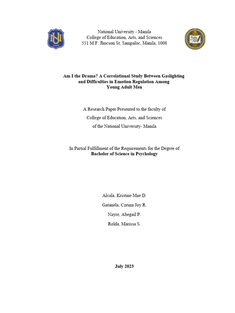 Ewan | PDF | Self Report Study | Mental Health