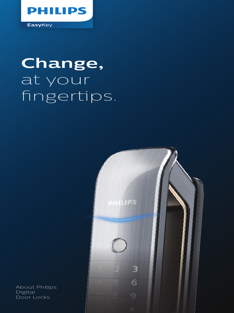 Philips Digital Lock Brochure | PDF