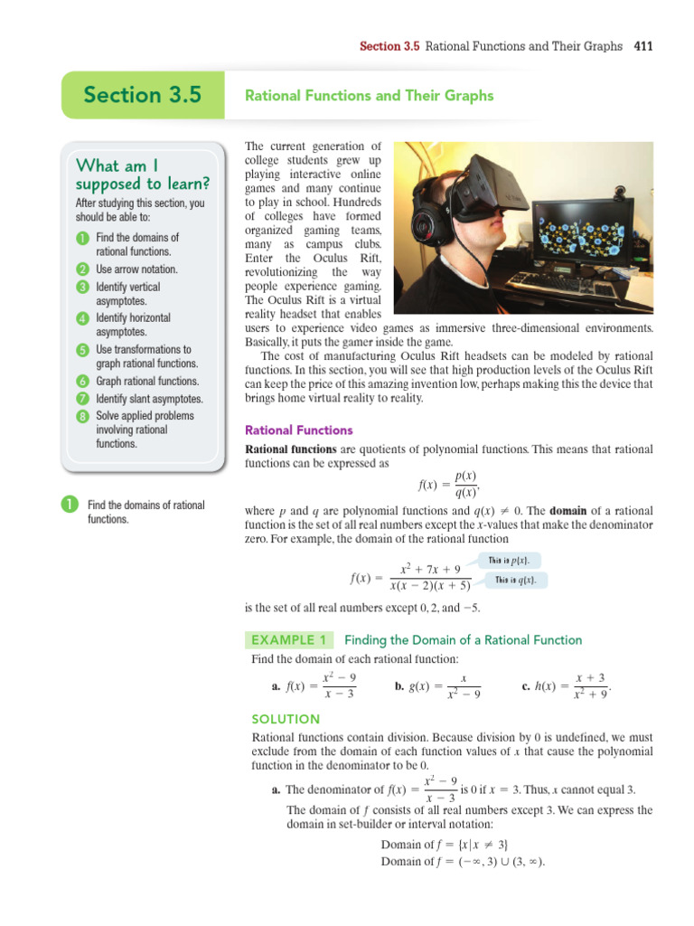 Rational Functions | PDF