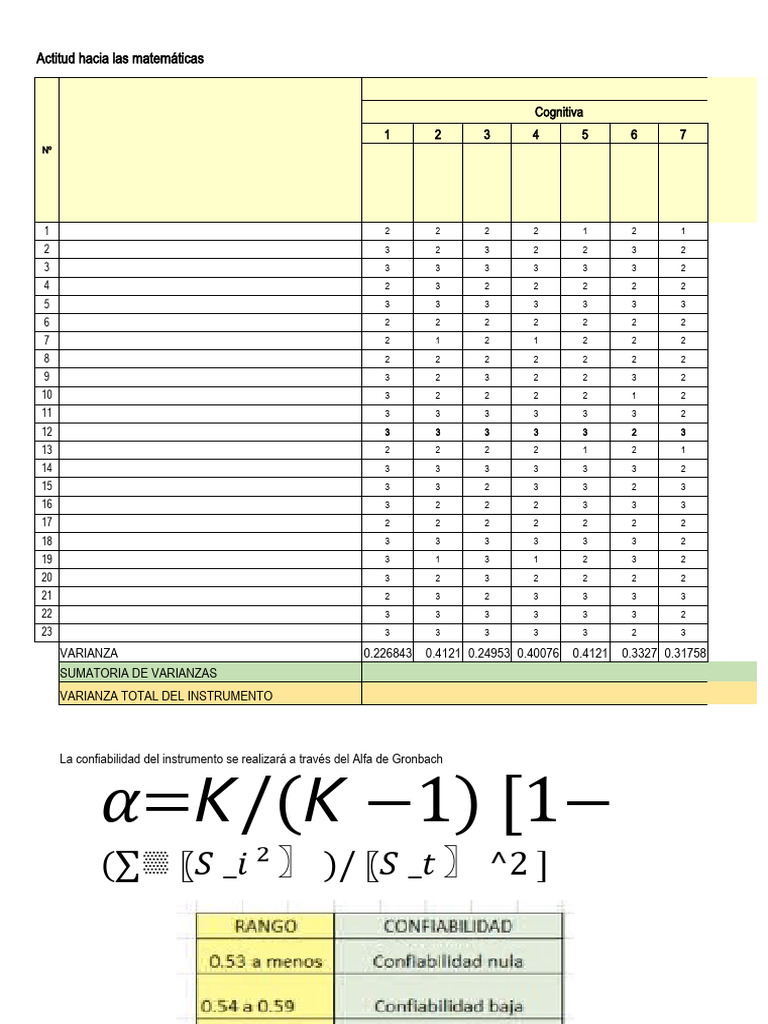 Aplicativo - Alpha de Cronbach | PDF